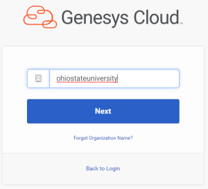 Logging into Genesys | Administrative Resource Center
